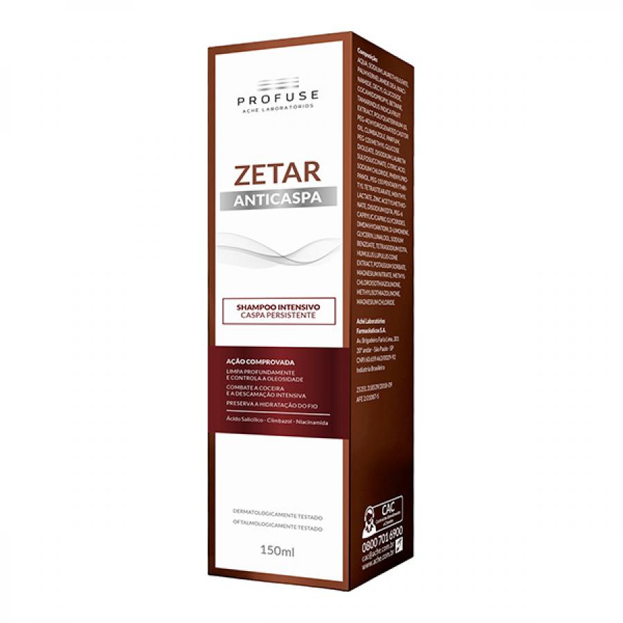 PROFUSE ZETAR SHAMPOO ANTICASPA INTENSIVO 150ML - Preço Popular