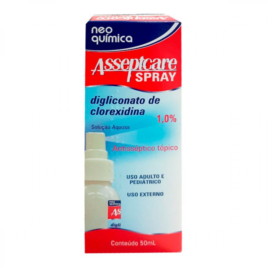 ASSEPTCARE SPRAY 50ML - Preço Popular