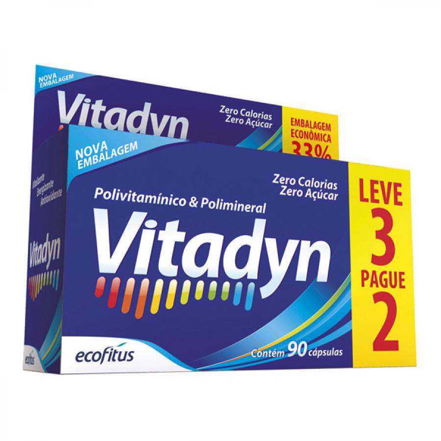 VITADYN COM 90 CAPSULAS - Preço Popular