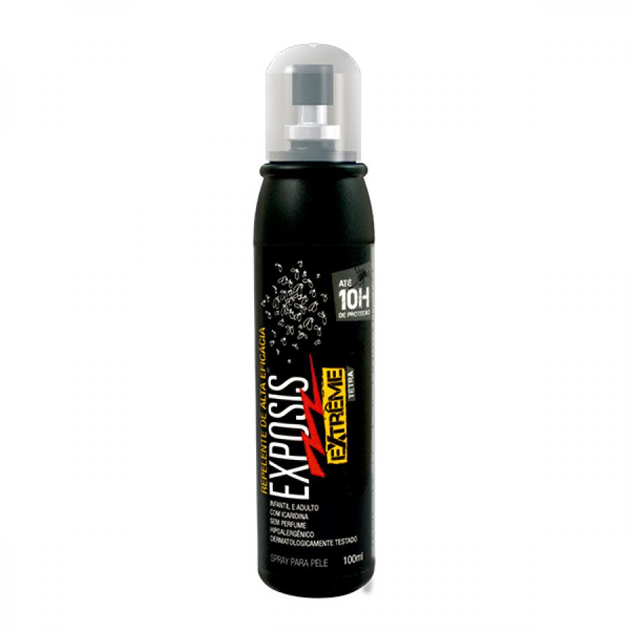 REPELENTE EXPOSIS SPRAY EXTREME 100ML - Preço Popular