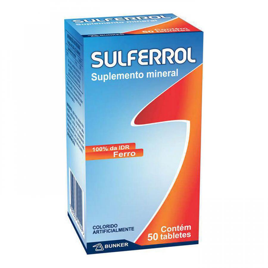 Sulferrol Com 50 Drageas - Preço Popular