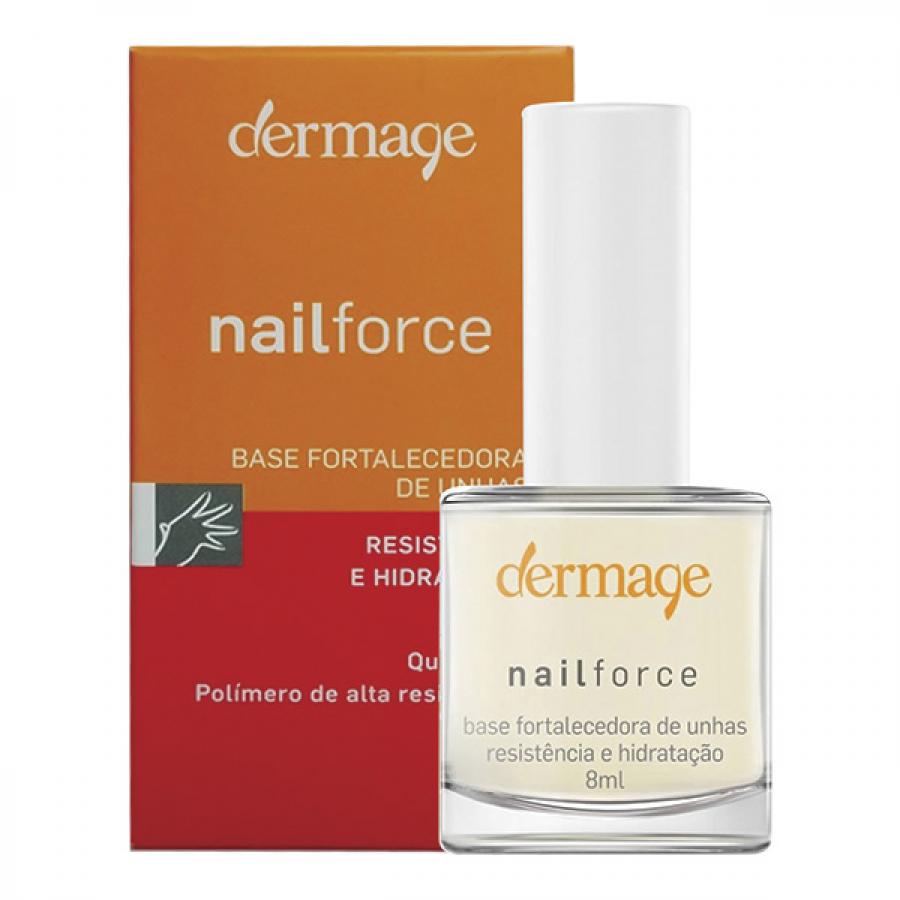 DERMAGE NAIL FORCE FORTALECEDOR 8ML - Preço Popular