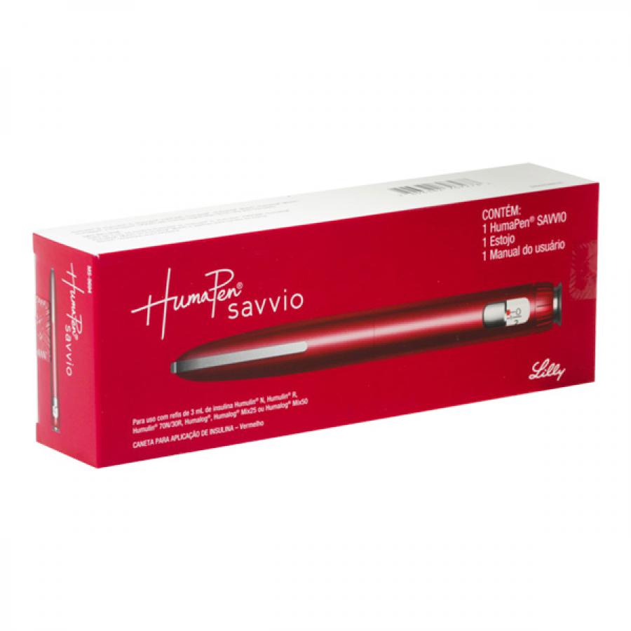 Caneta Humapen Savvio Vermelho - Preço Popular