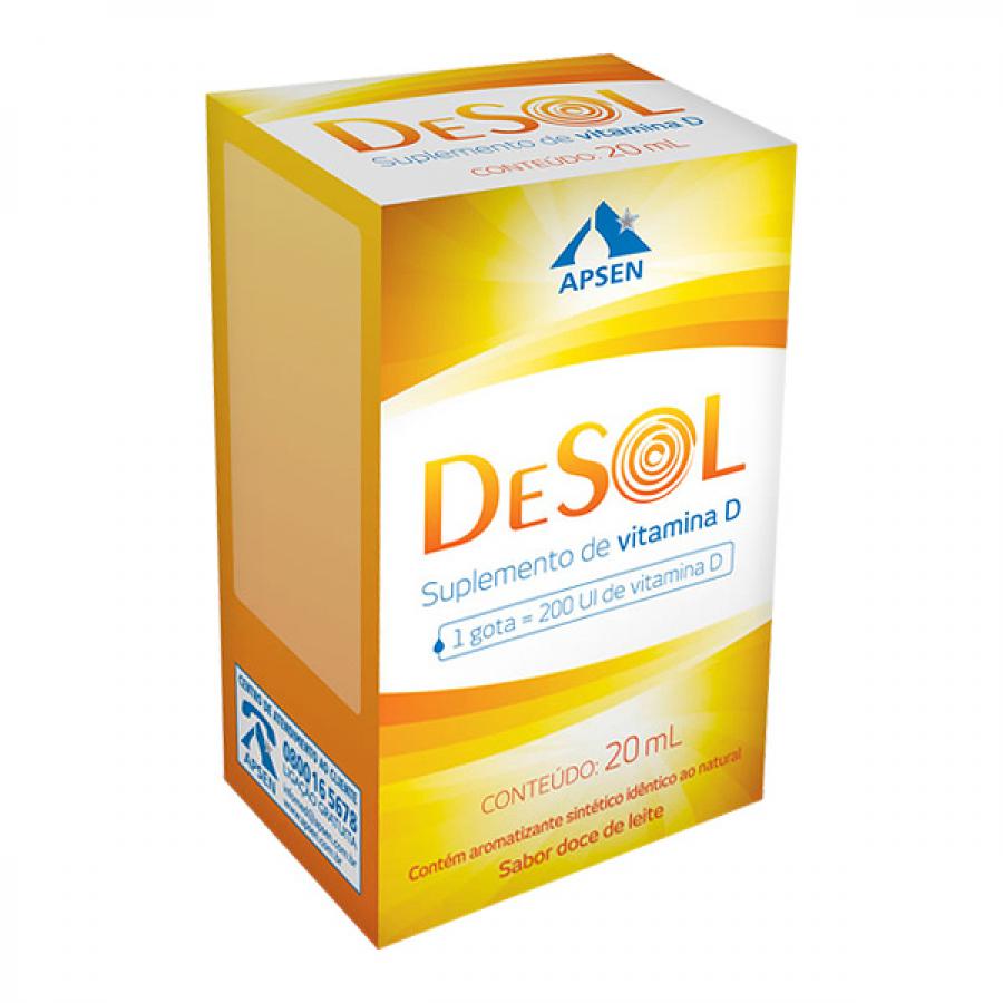 DESOL GOTAS 20ML - Preço Popular
