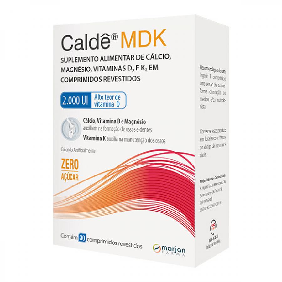CALDE MDK 2000UI COM 30 COMPRIMIDOS REVESTIDOS - Preço Popular
