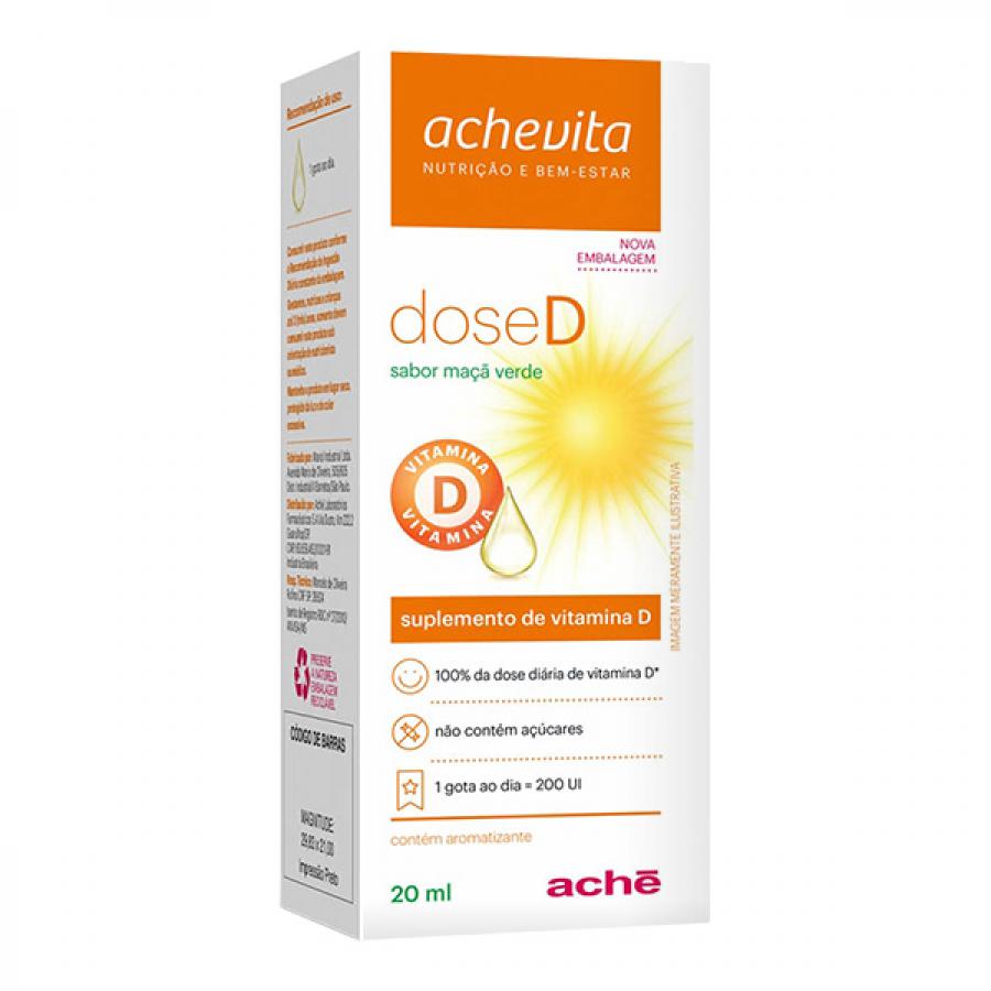 DOSE D GOTAS 20ML - Preço Popular