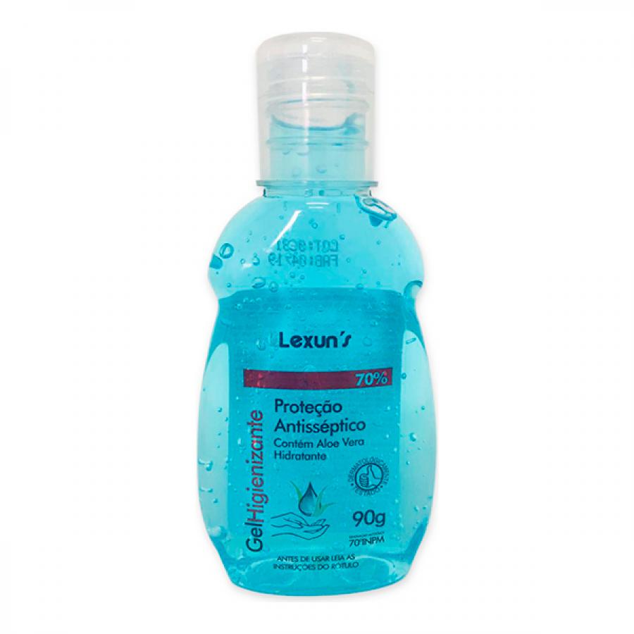 Gel Antisseptico Lexuns 70% 90g - Preço Popular