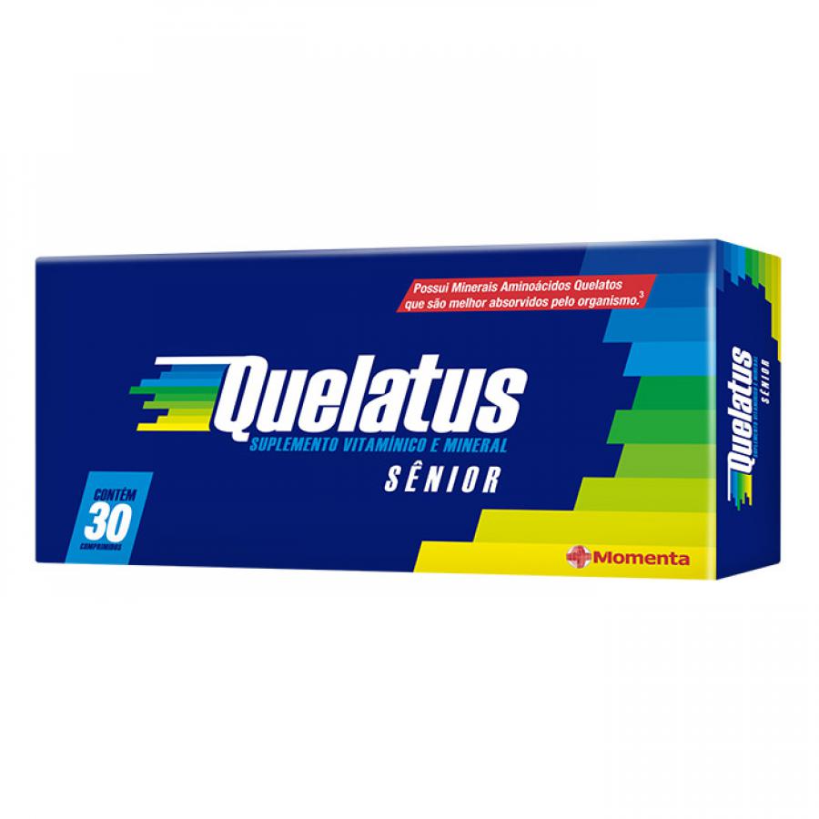Quelatus Senior Com 30 Comprimidos - Preço Popular