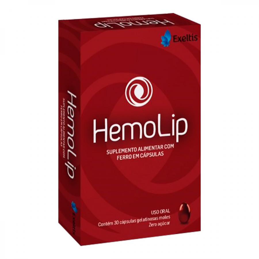 HEMOLIP 30MG COM 30 CAPSULAS - Preço Popular