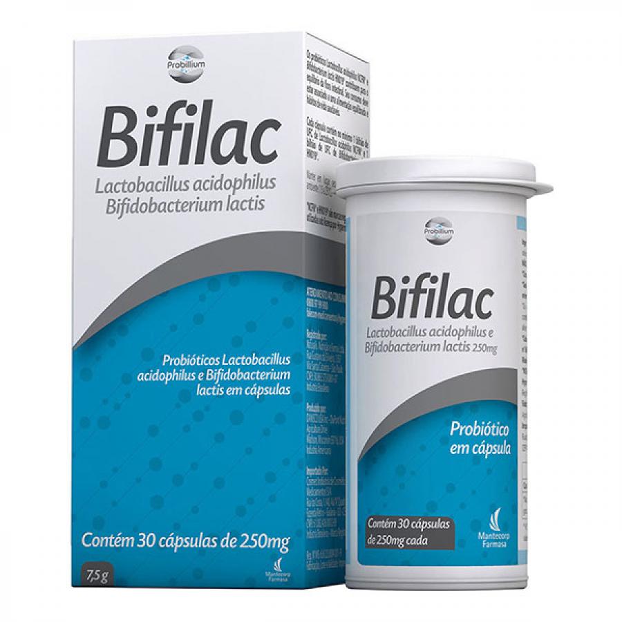 BIFILAC 30 CAPSULAS PROBIOTICO - Preço Popular