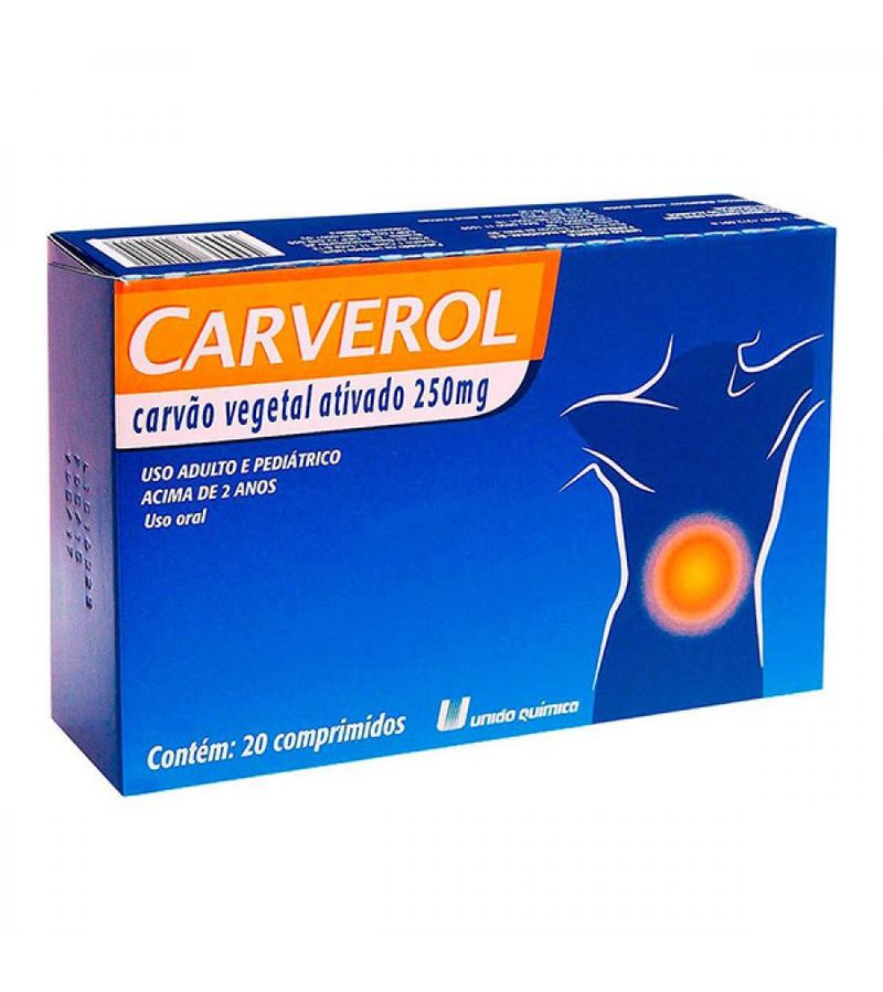 Carverol Com 20 Comprimidos - Preço Popular