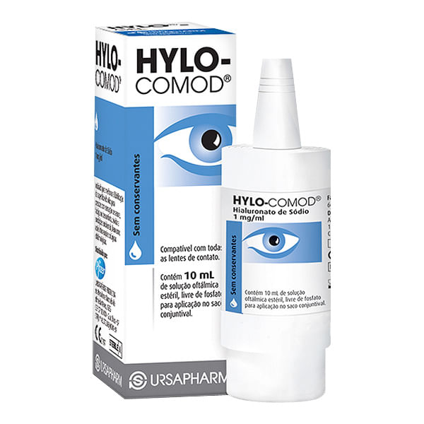 HYLO COMOD SOLUCAO OFTALMICA 10ML - Preço Popular