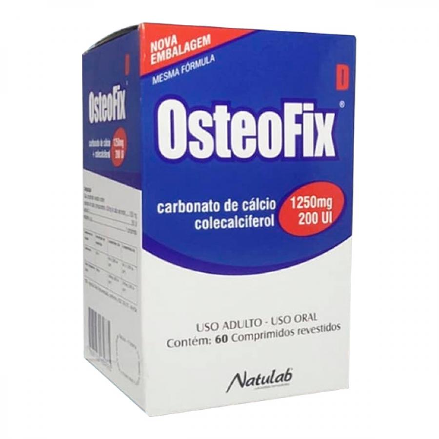Osteofix 1250mg+200ui Com 60 Comprimidos - Preço Popular