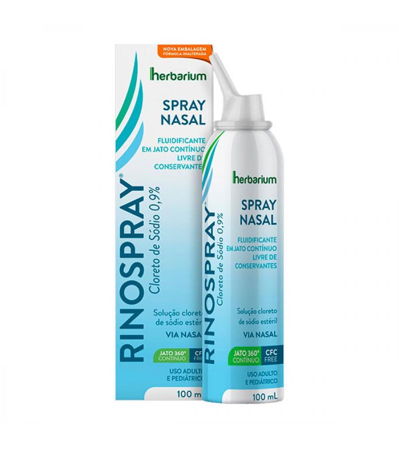 Rinospray Spray Nasal 0,9% 100ml - Preço Popular