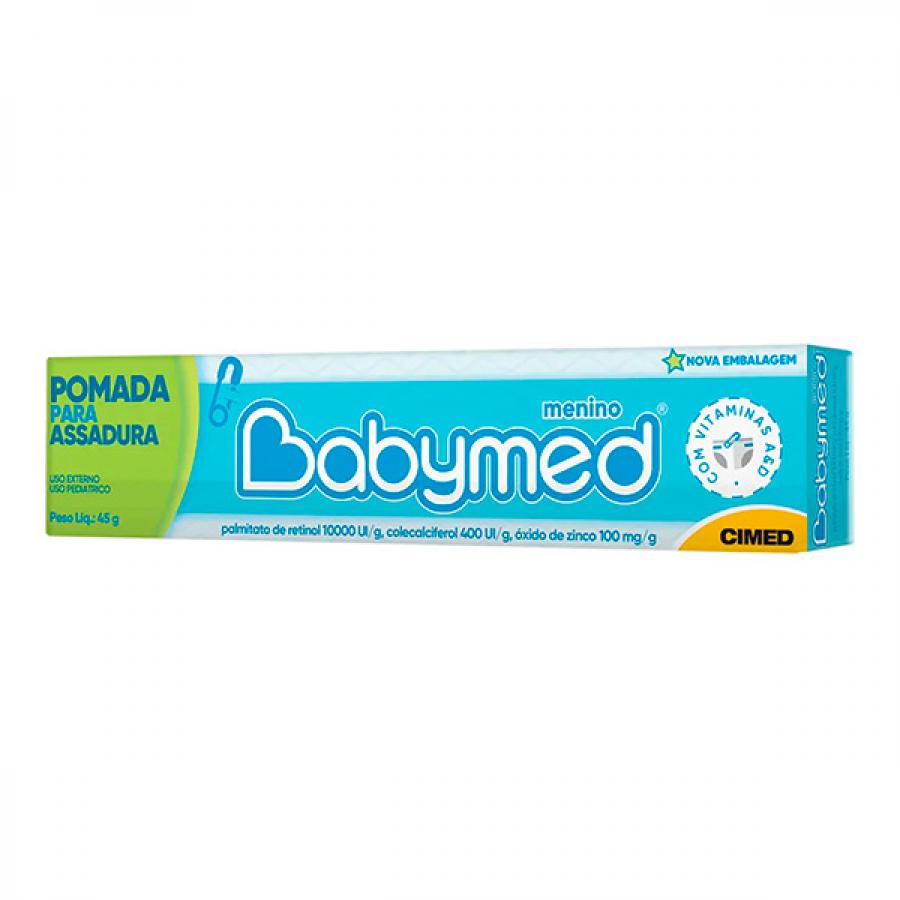 BABYMED POMADA AZUL 45G - Preço Popular