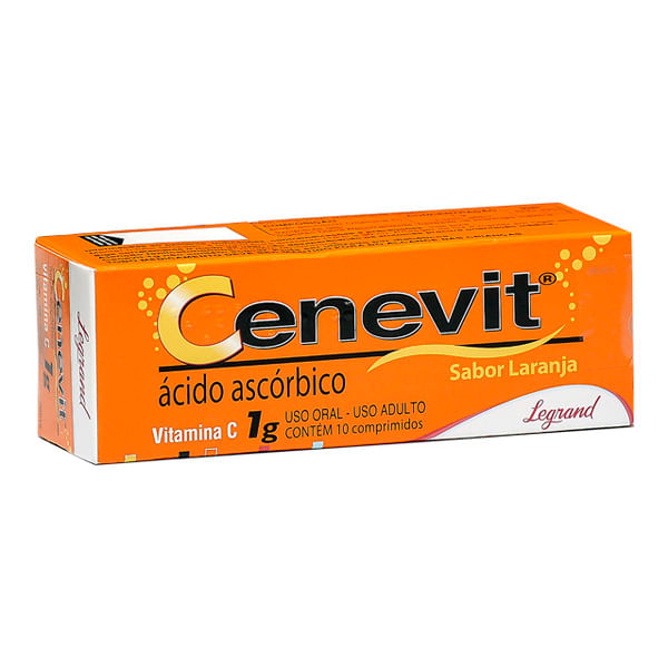 Cenevit 1g Com 10 Comprimidos - Preço Popular