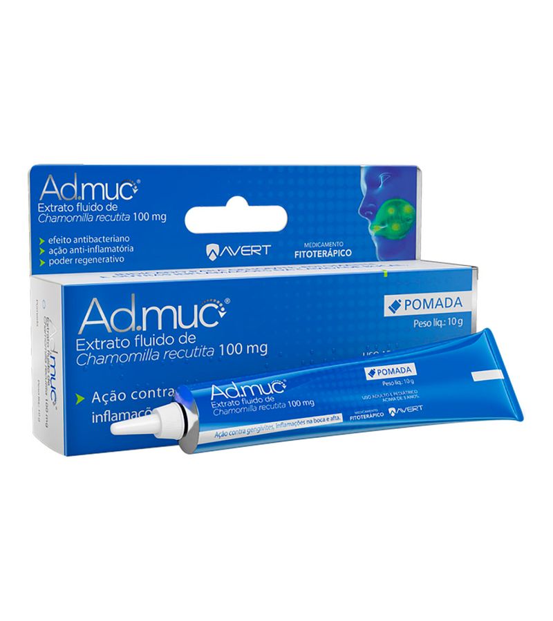 Ad-muc Pomada 10g - Preço Popular