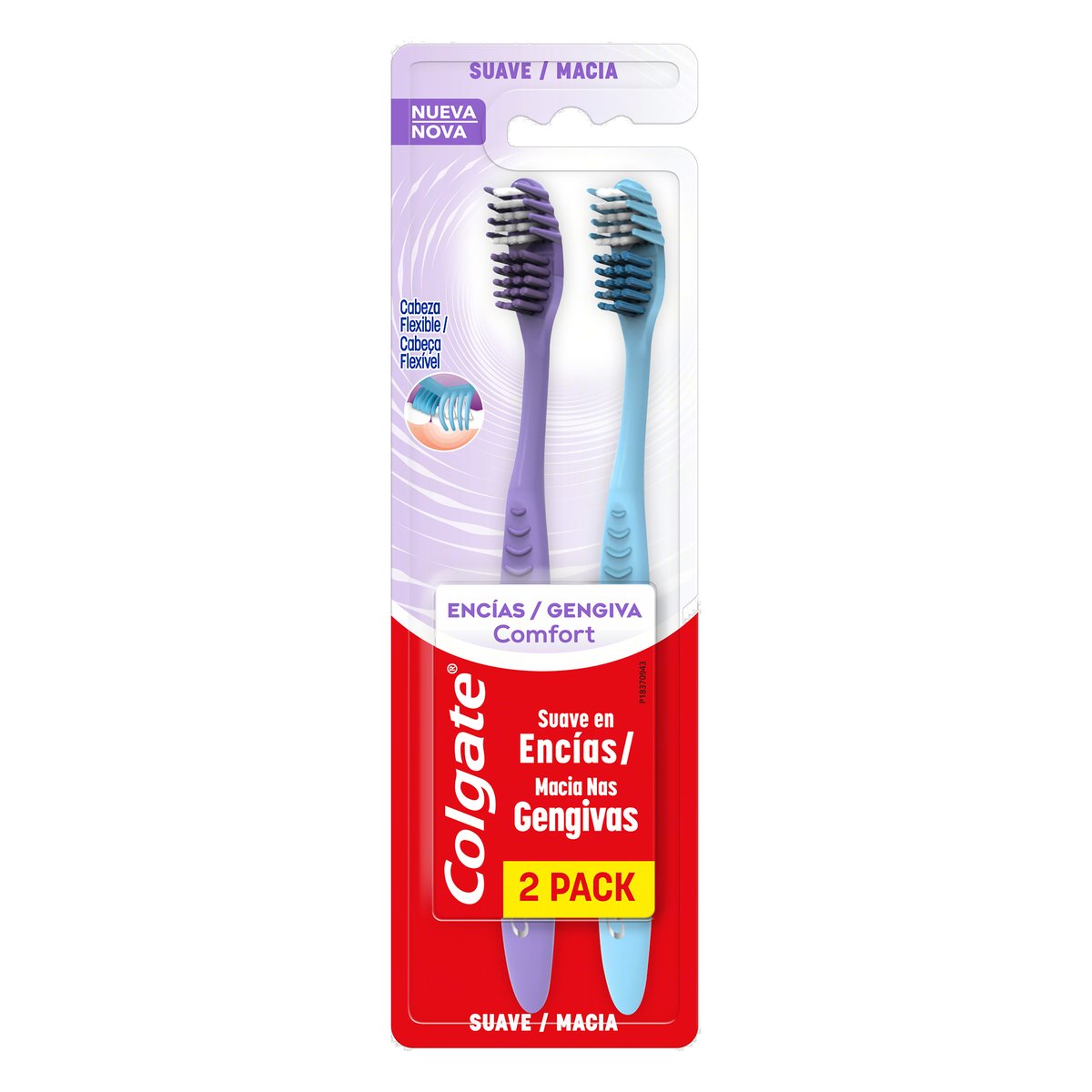Escova Dental Colgate Comfort Com 2 Suave - Preço Popular