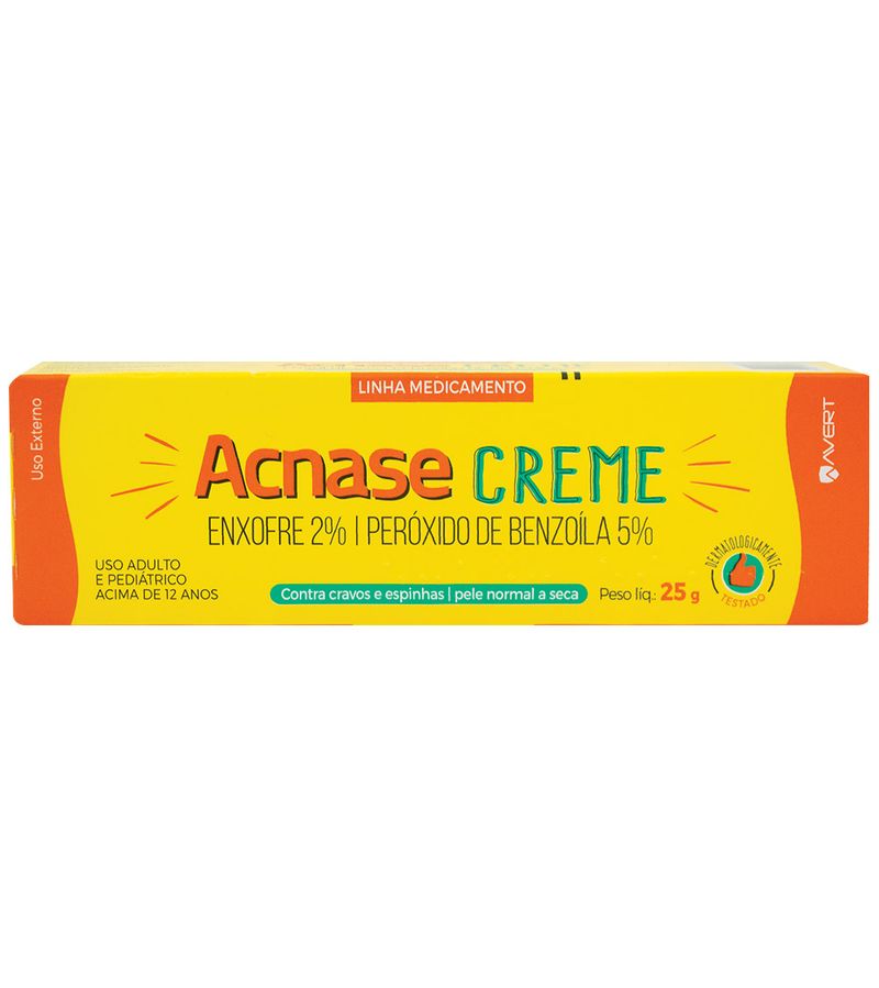Acnase Creme 25g - Preço Popular