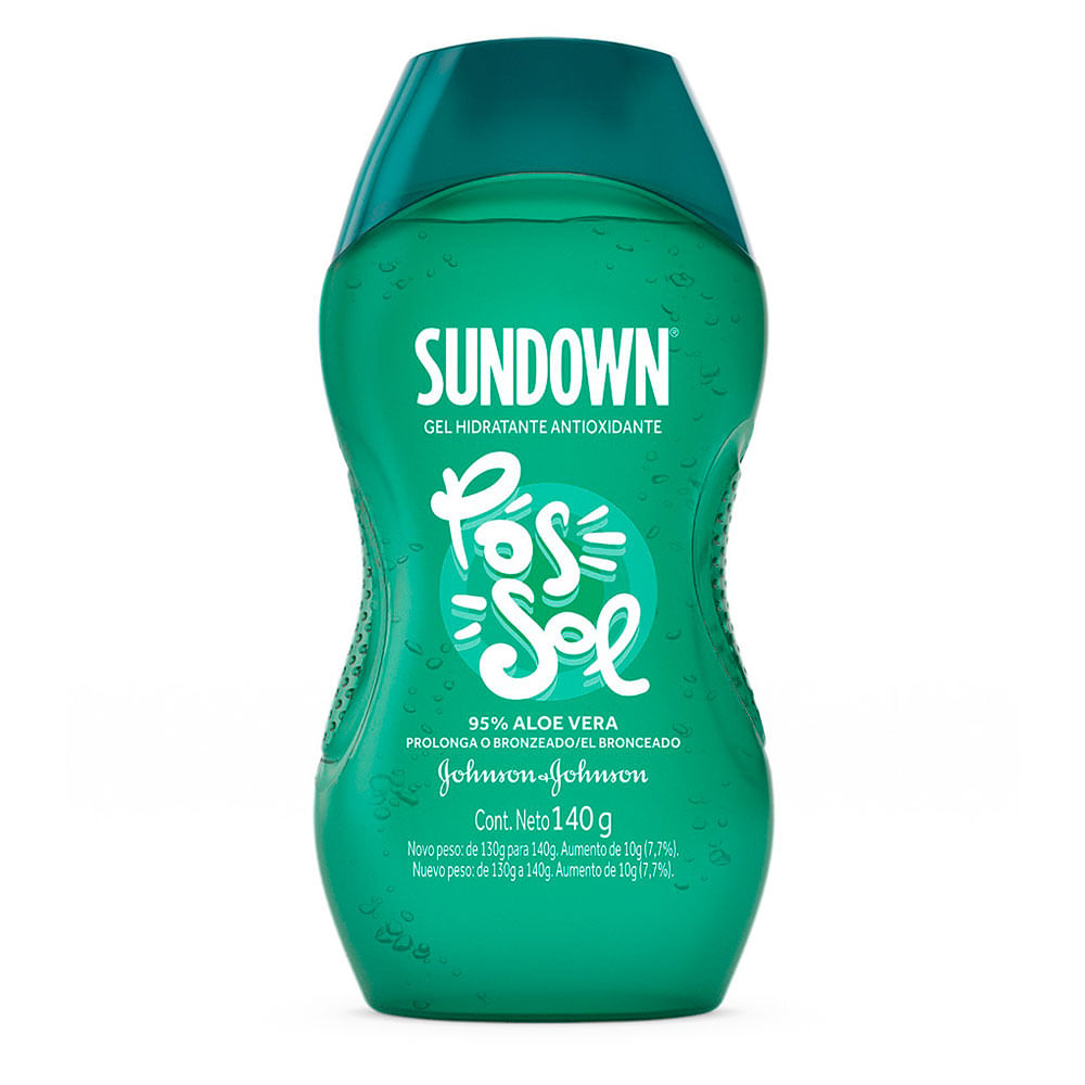 POS SOL SUNDOWN 140GR GEL - Preço Popular