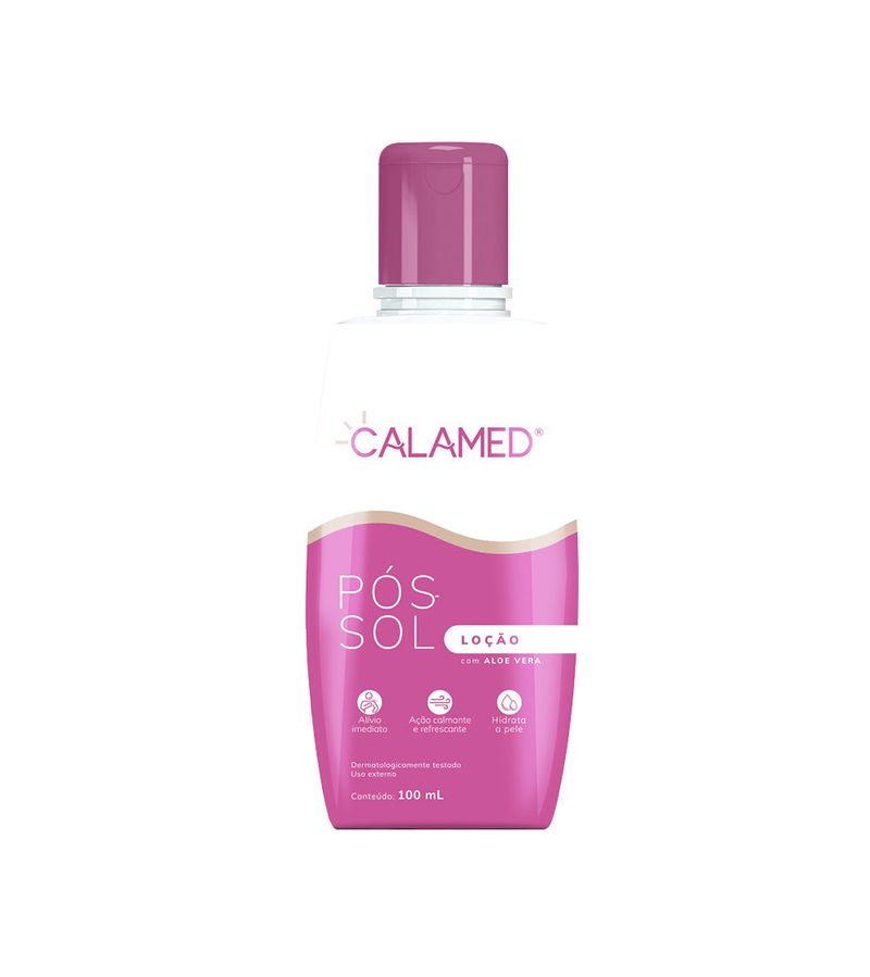 Calamed Pos Sol Locao 100ml - Preço Popular