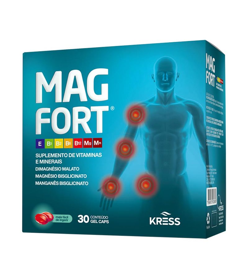 Magfort Com 60 Capsulas - Preço Popular