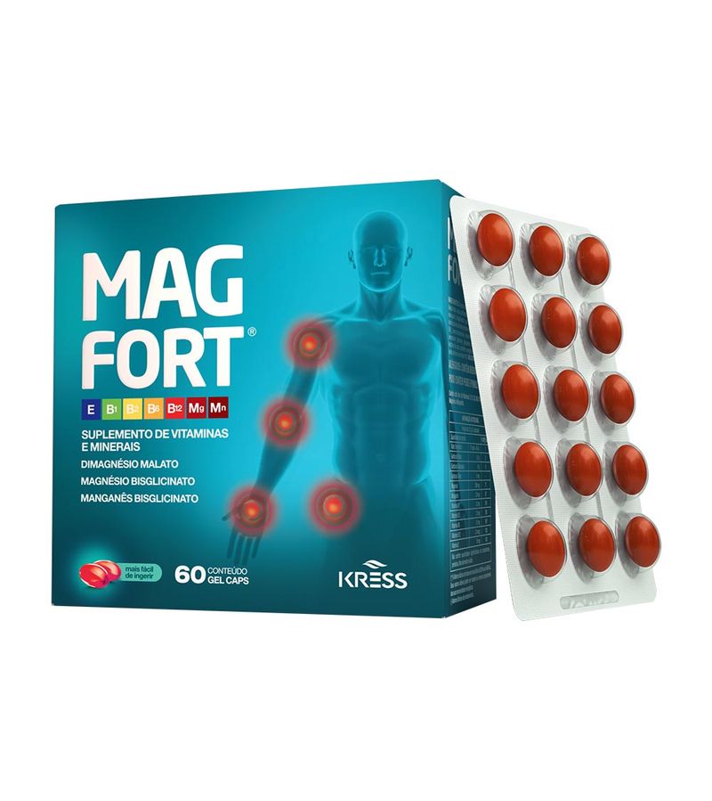Magfort Com 60 Capsulas - Preço Popular