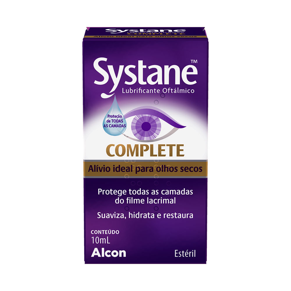 SYSTANE COMPLETE 10ML SOLUCAO OFTALMICA - Preço Popular