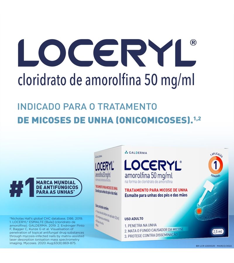 Loceryl Esmalte 2,5ml Antimicotico - Preço Popular
