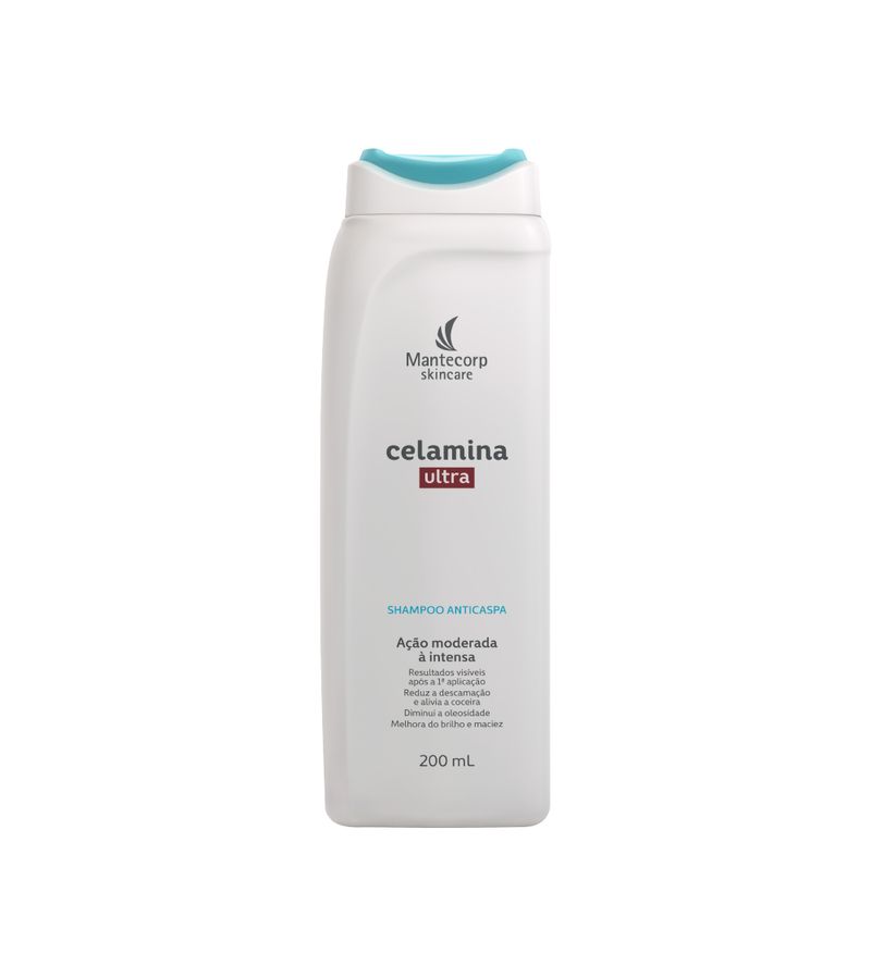 Celamina Ultra Shampoo Anticaspa 200ml - Preço Popular