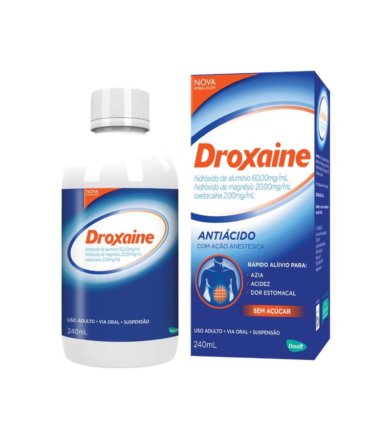 Droxaine Suspensao Oral 240ml - Preço Popular