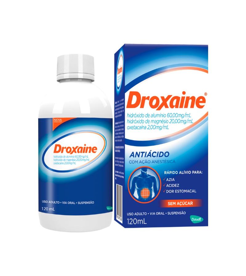 Droxaine Suspensao Oral 120ml - Preço Popular