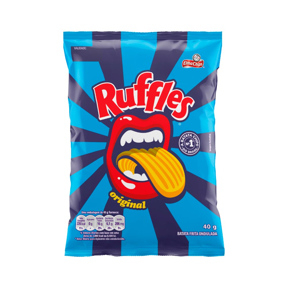 Batata Ruffles 40gr Original - Preço Popular