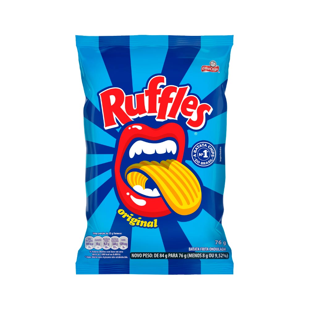 Batata Ruffles 76gr Original - Preço Popular