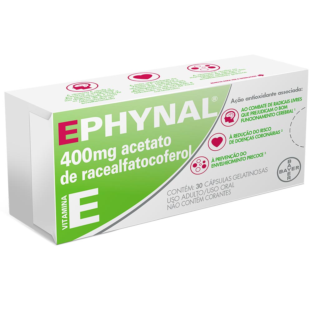 EPHYNAL 400MG COM 30 COMPRIMIDOS - Preço Popular