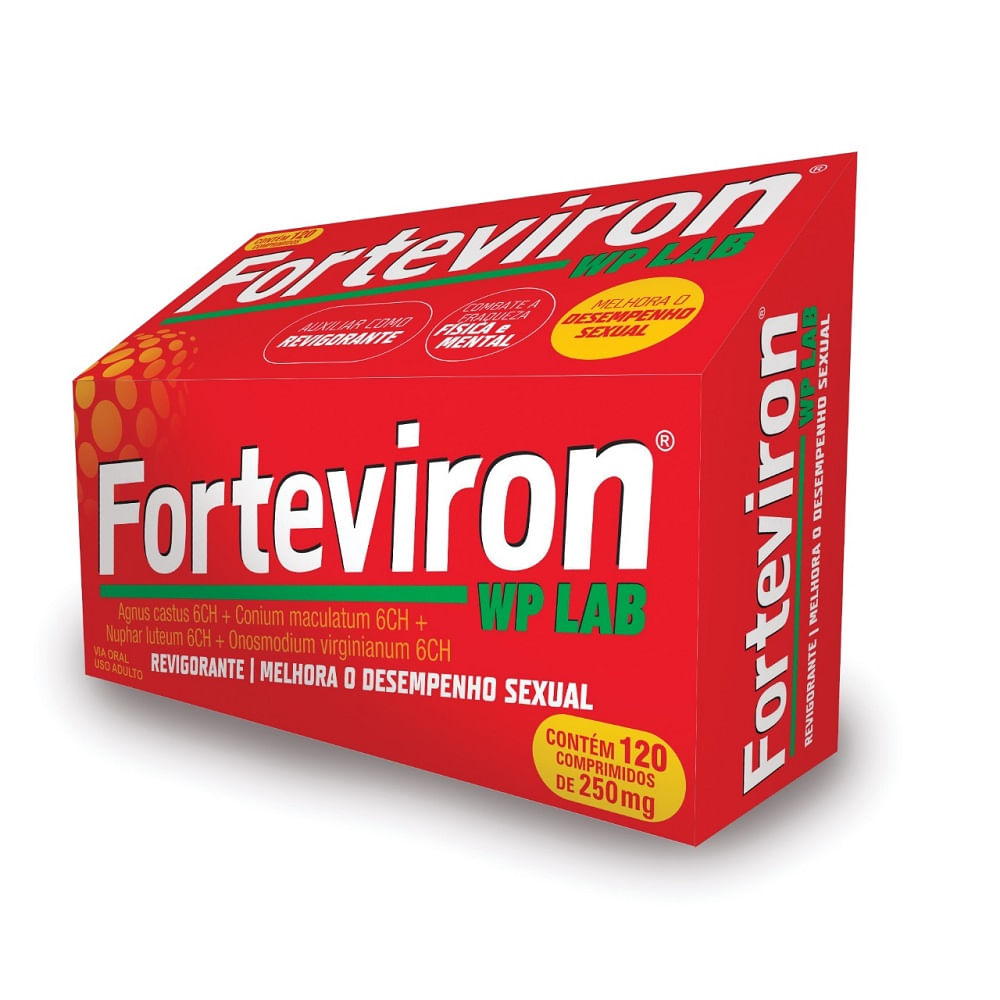 FORTEVIRON 250MG COM 120 COMPRIMIDOS - Preço Popular