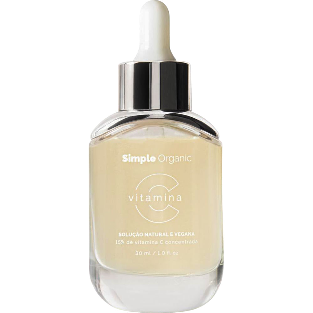 SOLUCAO VITAMINA C SIMPLE ORGANIC 30ML - Preço Popular