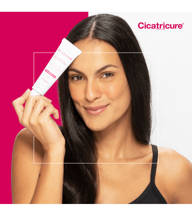 Gel Creme Facial Antirrugas E Antissinais Diurno Fps30 Cicatricure 50g ...