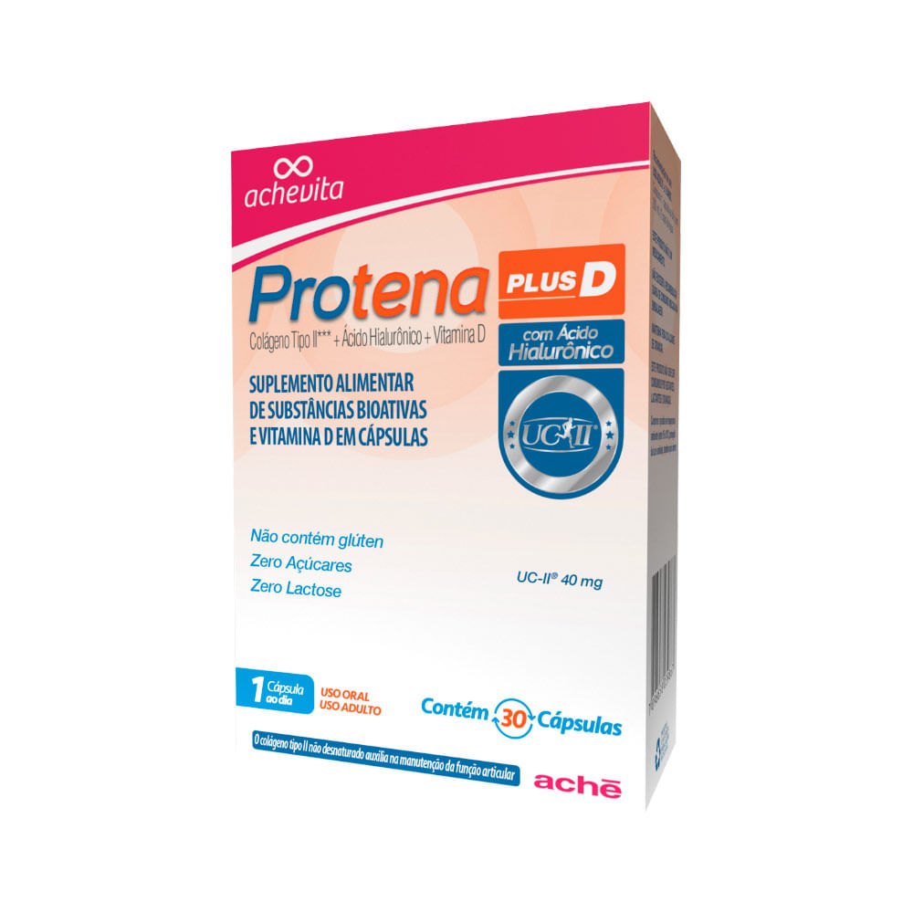 PROTENA PLUS D COM 30 CAPSULAS - Preço Popular