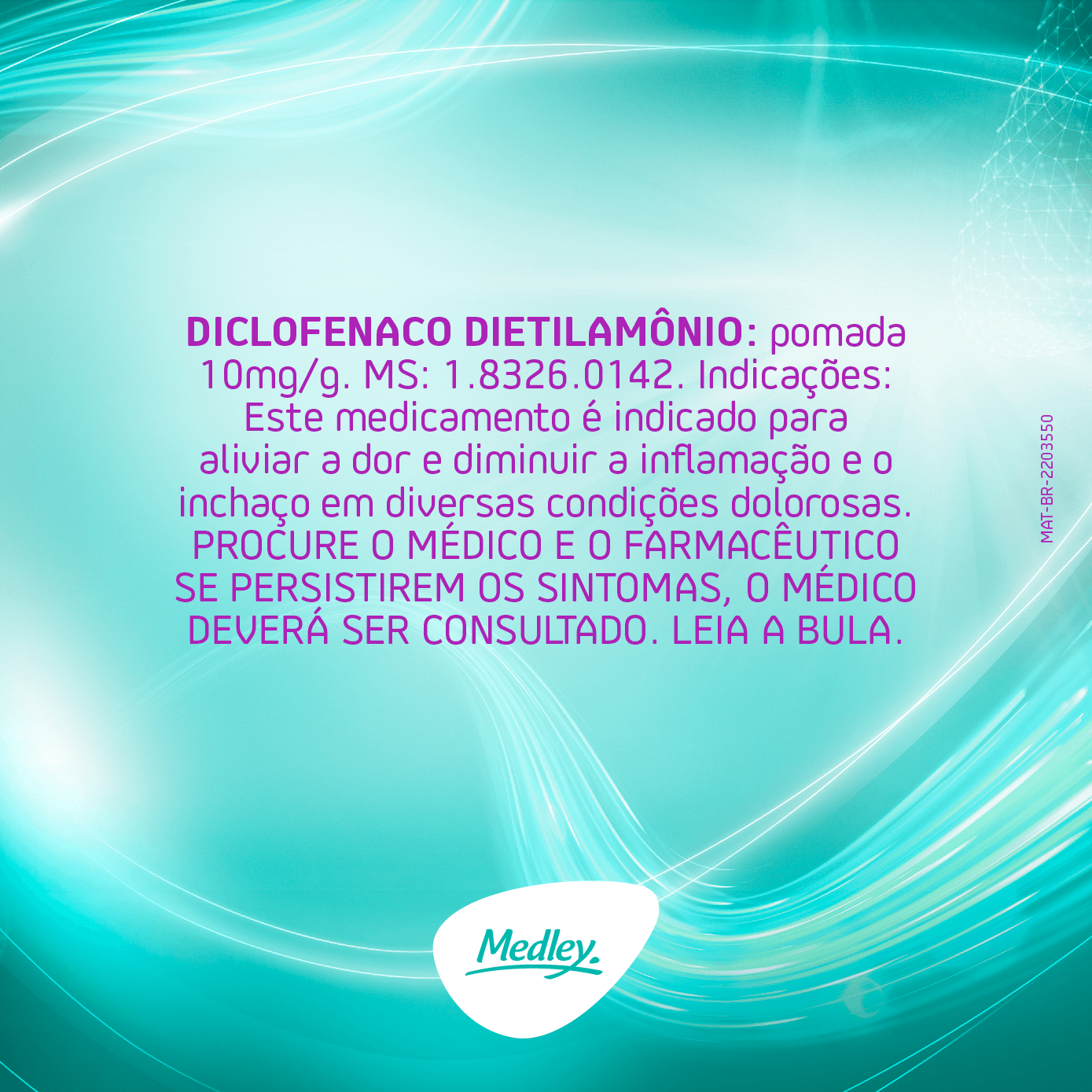 Diclofenaco Dietilamonio Medley Gel 60g - Preço Popular