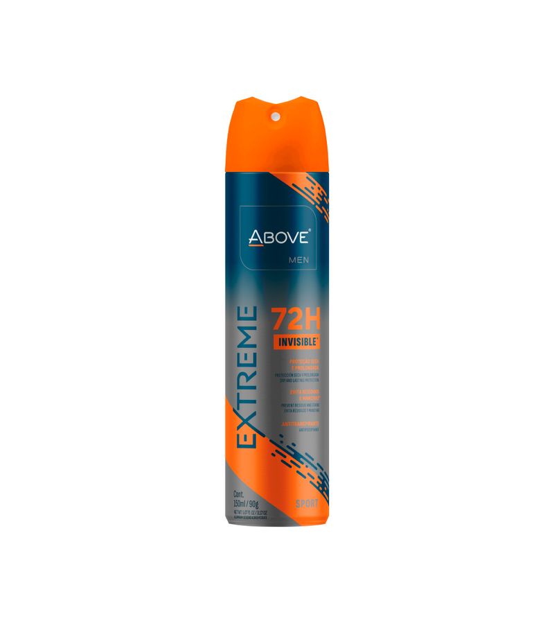 Desodorante Above Masculino Extreme 150ml Aerosol Sport - Preço Popular