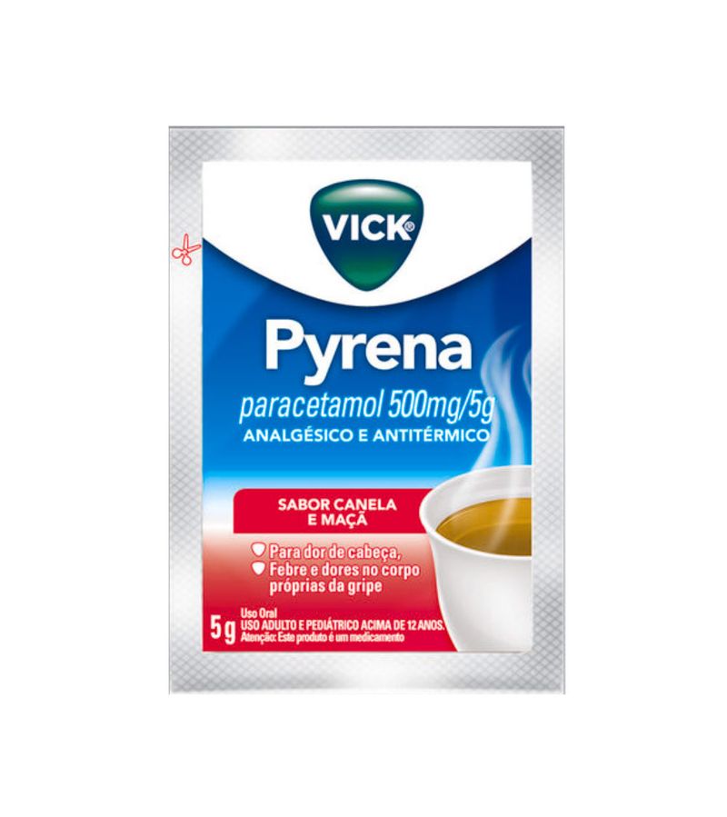 Vick Pyrena Cha Canela E Maca 5g - Preço Popular