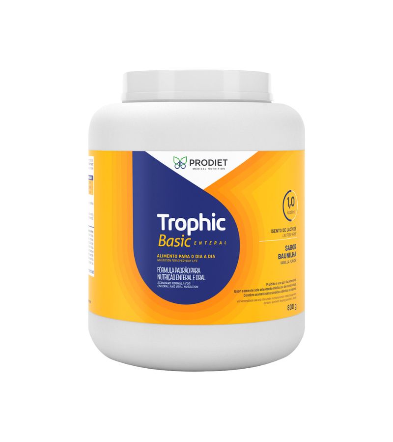 Trophic Basic Enteral 800gr Baunilha - Preço Popular
