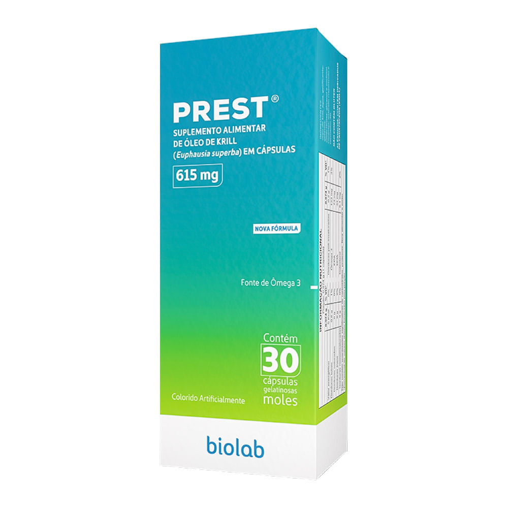 PREST 615MG COM 30 CAPSULAS - Preço Popular