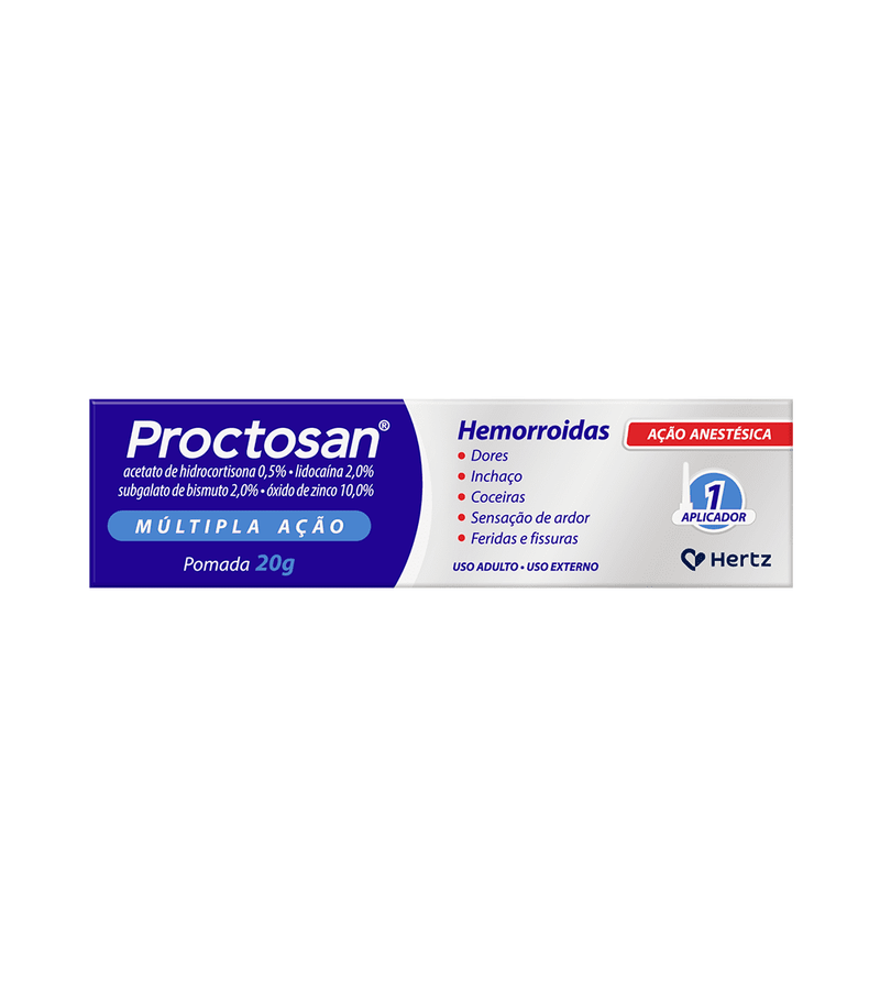 Proctosan Pomada 20g - Preço Popular