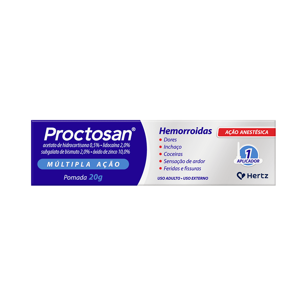 PROCTOSAN POMADA 20G - Preço Popular