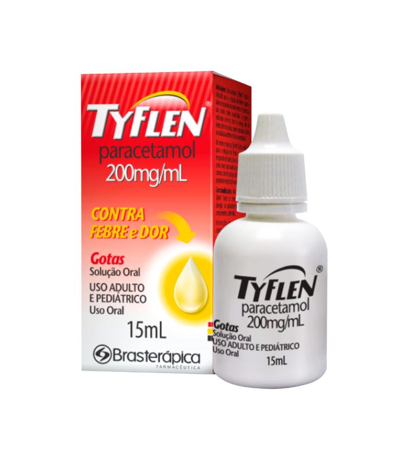 Tyflen 15ml Gt 200mg/ml - Preço Popular