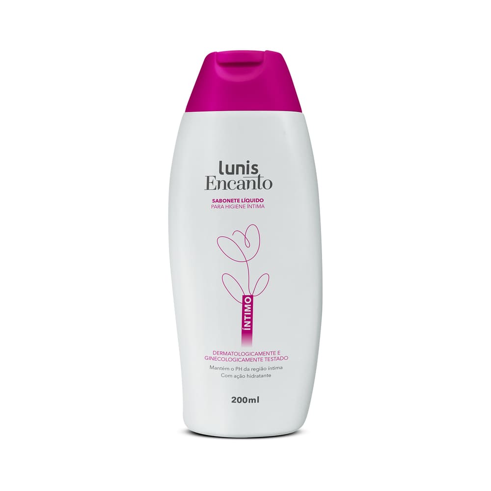 SABONETE LUNIS ENCANTO LIQUIDO INTIMO 200ML - Preço Popular