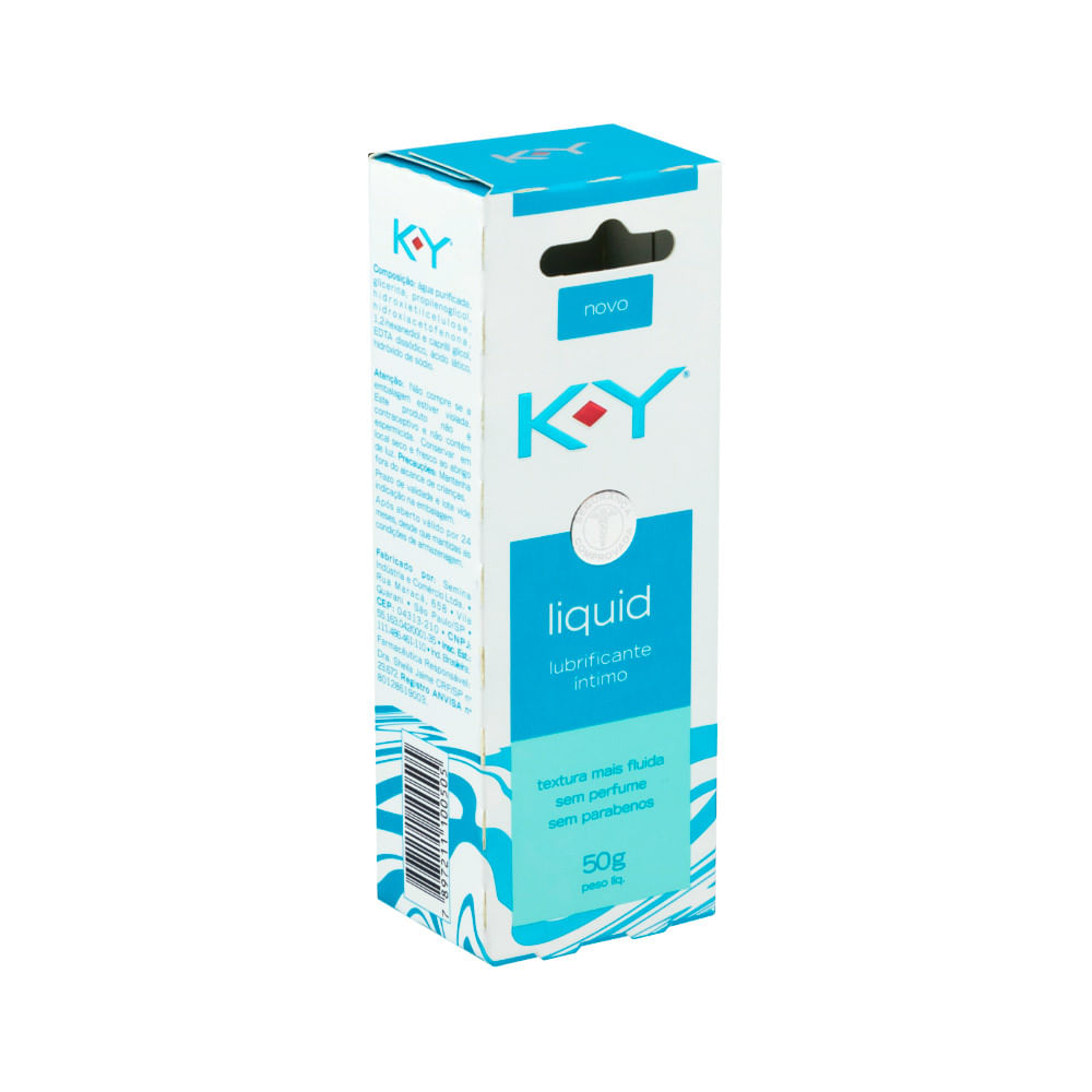 LUBRIFICANTE INTIMO KY LIQUID 50GR GEL - Preço Popular