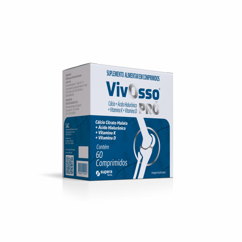 VIVOSSO PRO COM 60 COMPRIMIDOS - Preço Popular